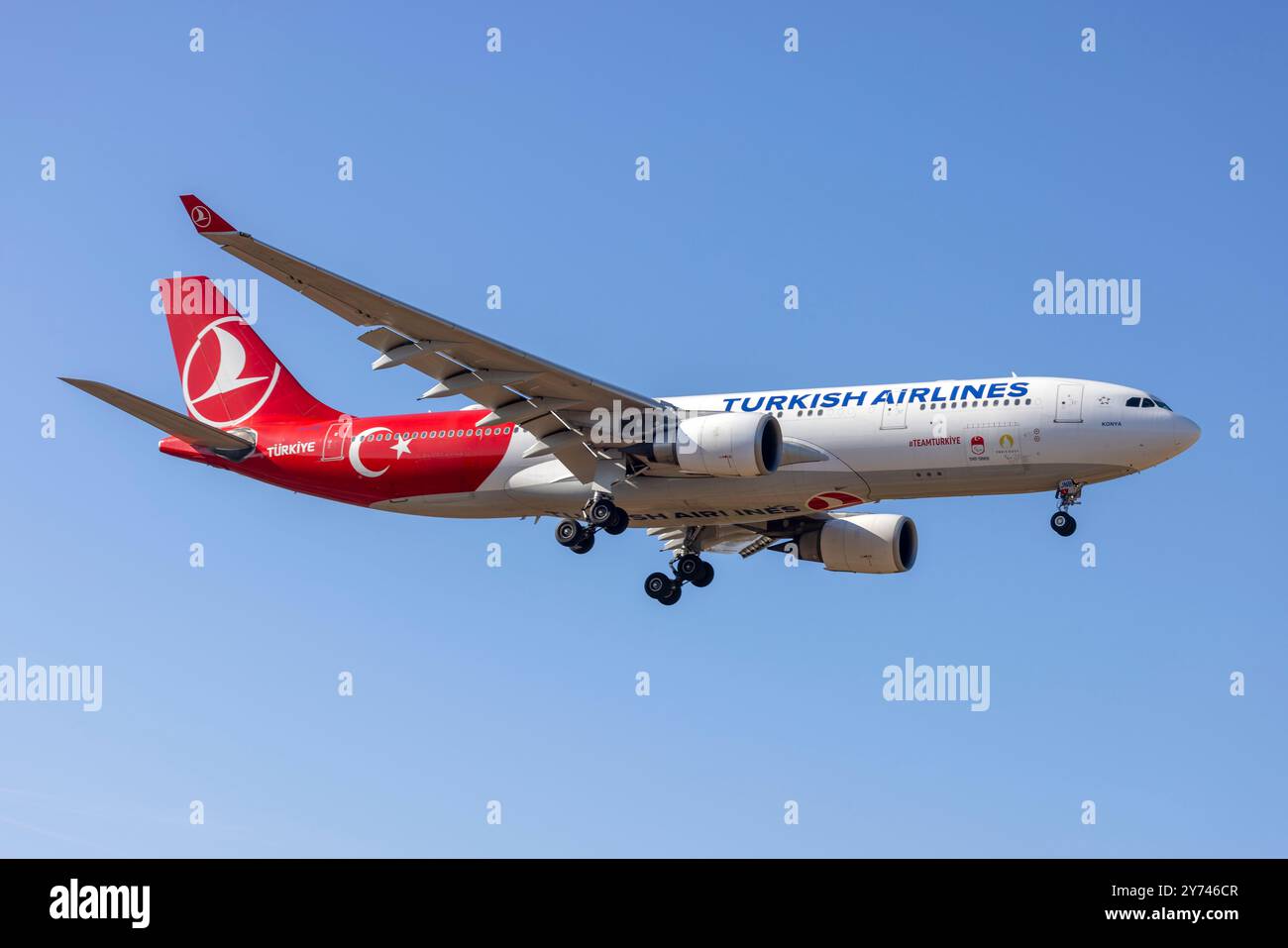 Turkish Airlines Airbus A330-203 (REG: TC-JNB) in the special Team ...