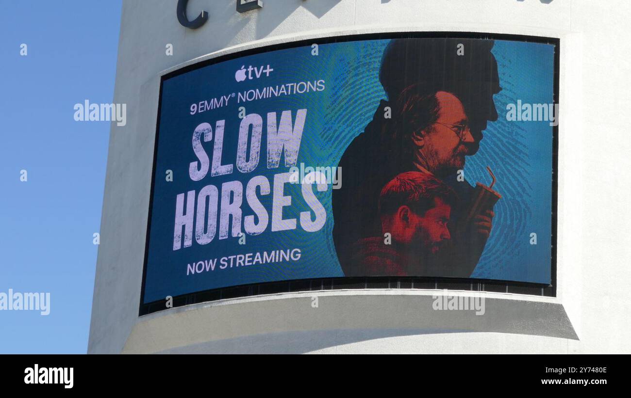 Los Angeles, California, USA 16th September 2024 Slow Horses Billboard ...