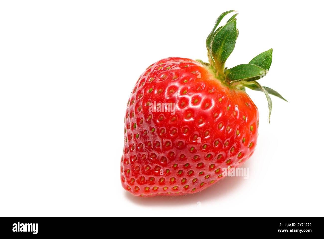 strawberry isolated on the white background Stock Photo - Alamy