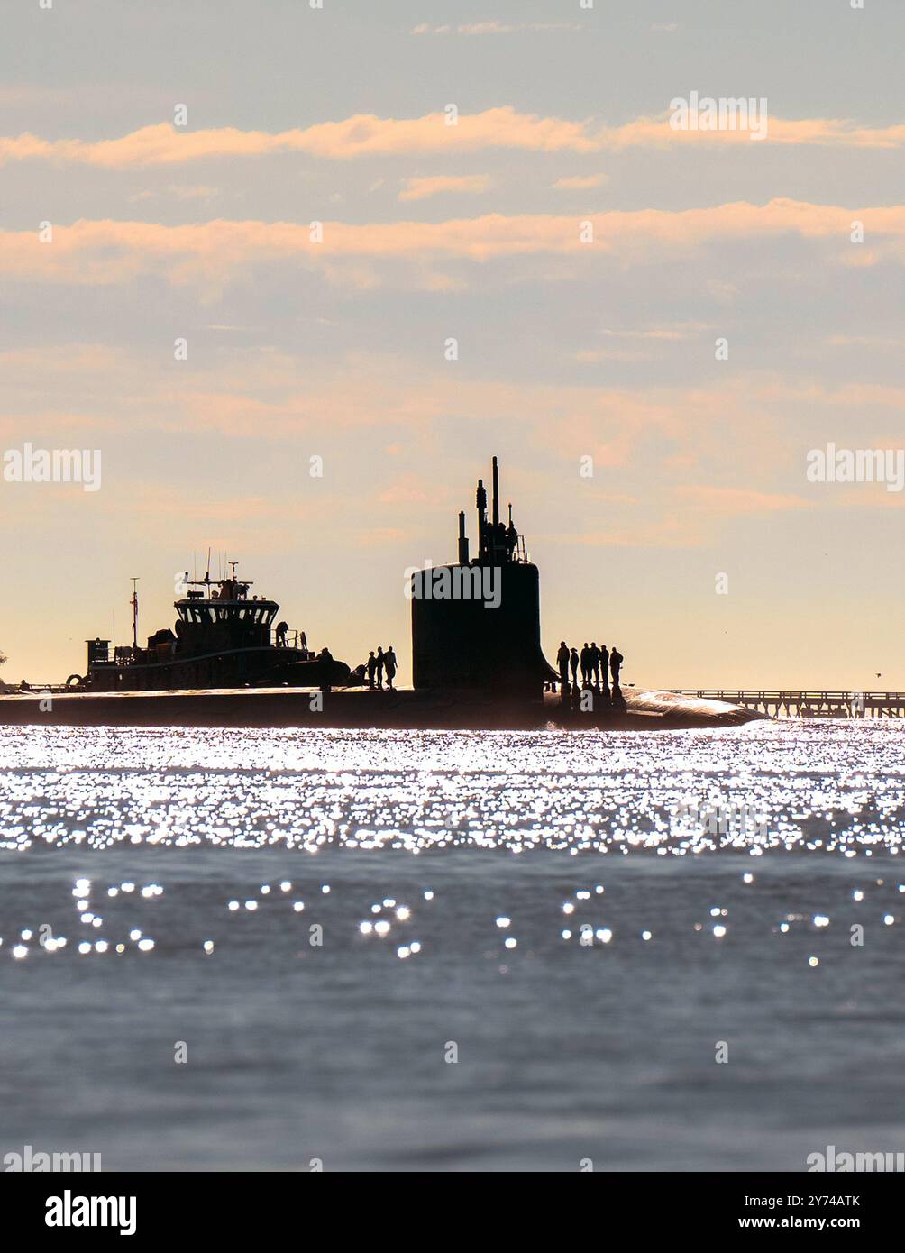 KITTERY, Maine (Sep 27, 2024) USS Washington (SSN 787) arrives at ...