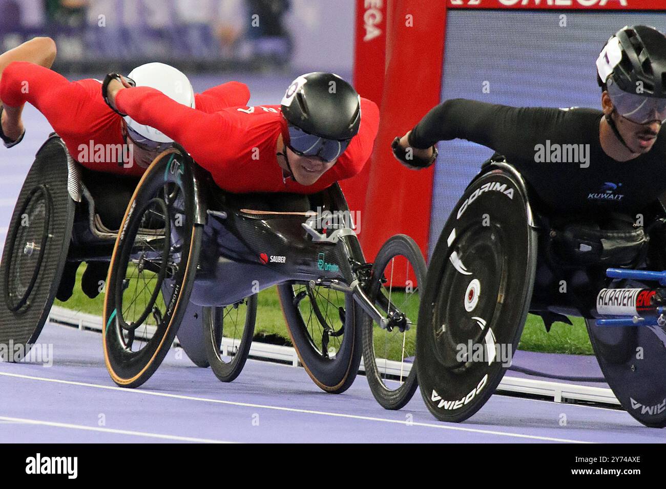 LUO Xingchuan (T54) of China in the Para Athletics Men's 5000m - T54 ...