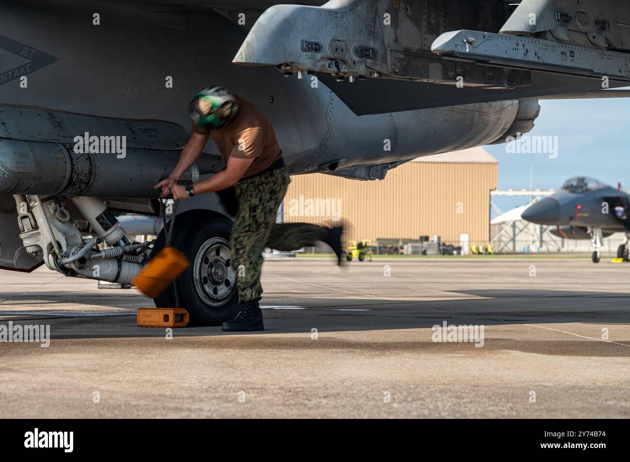 U.S. Navy Aviation Structural Mechanic Seth Angus, Strike Fighter ...