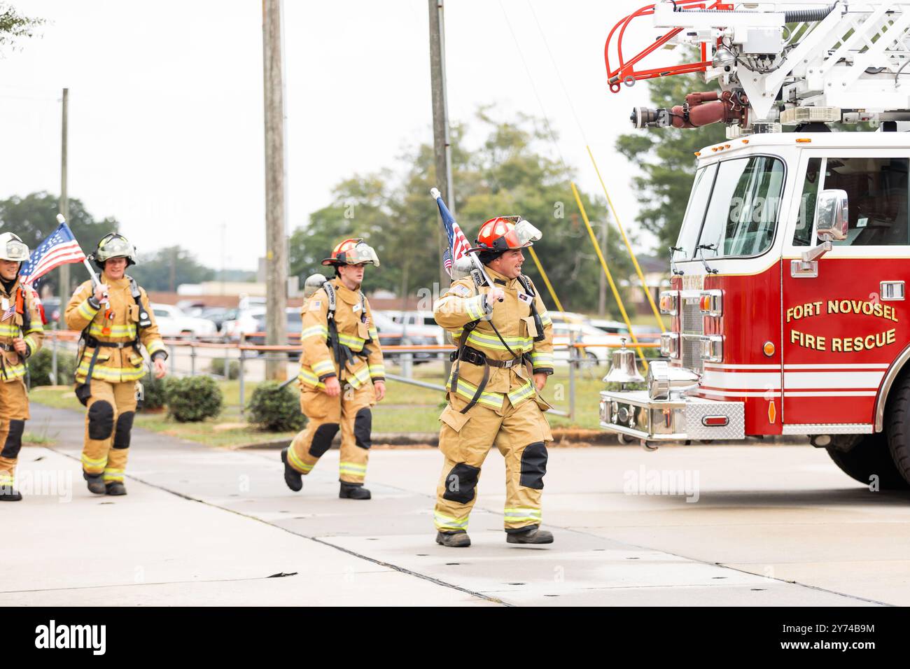 The Fort Novosel Directorate of Public Safety conducts a 9/11 Moving ...