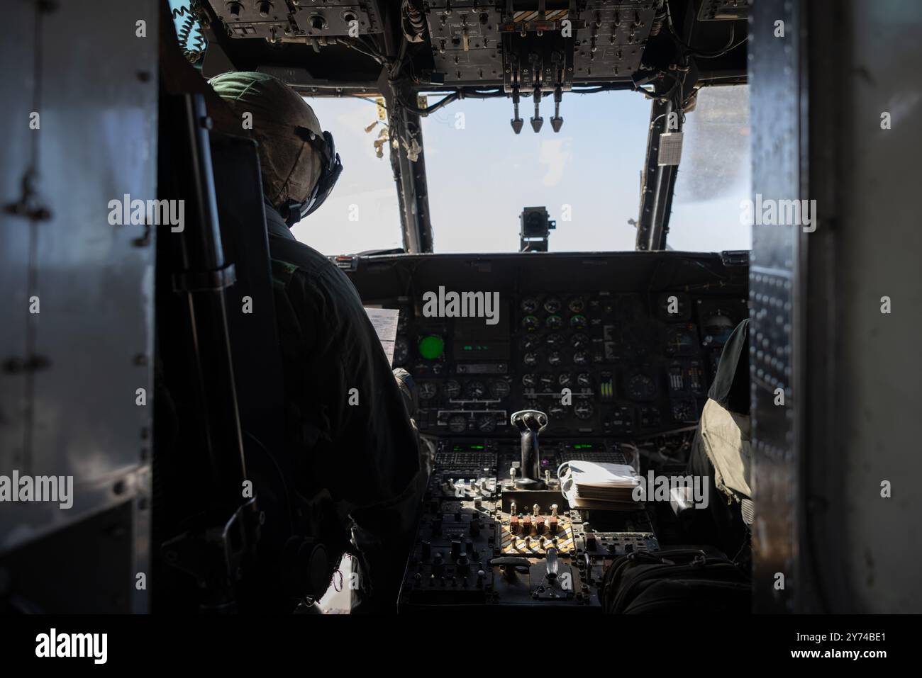 U.S. Marine Corps Capt. Joseph Hallak a CH-53E Super Stallion pilot ...