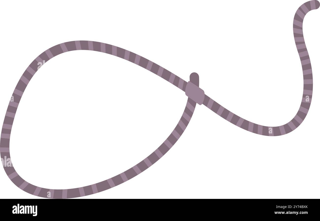 Lasso is forming a loop, creating a captivating visual representation ...