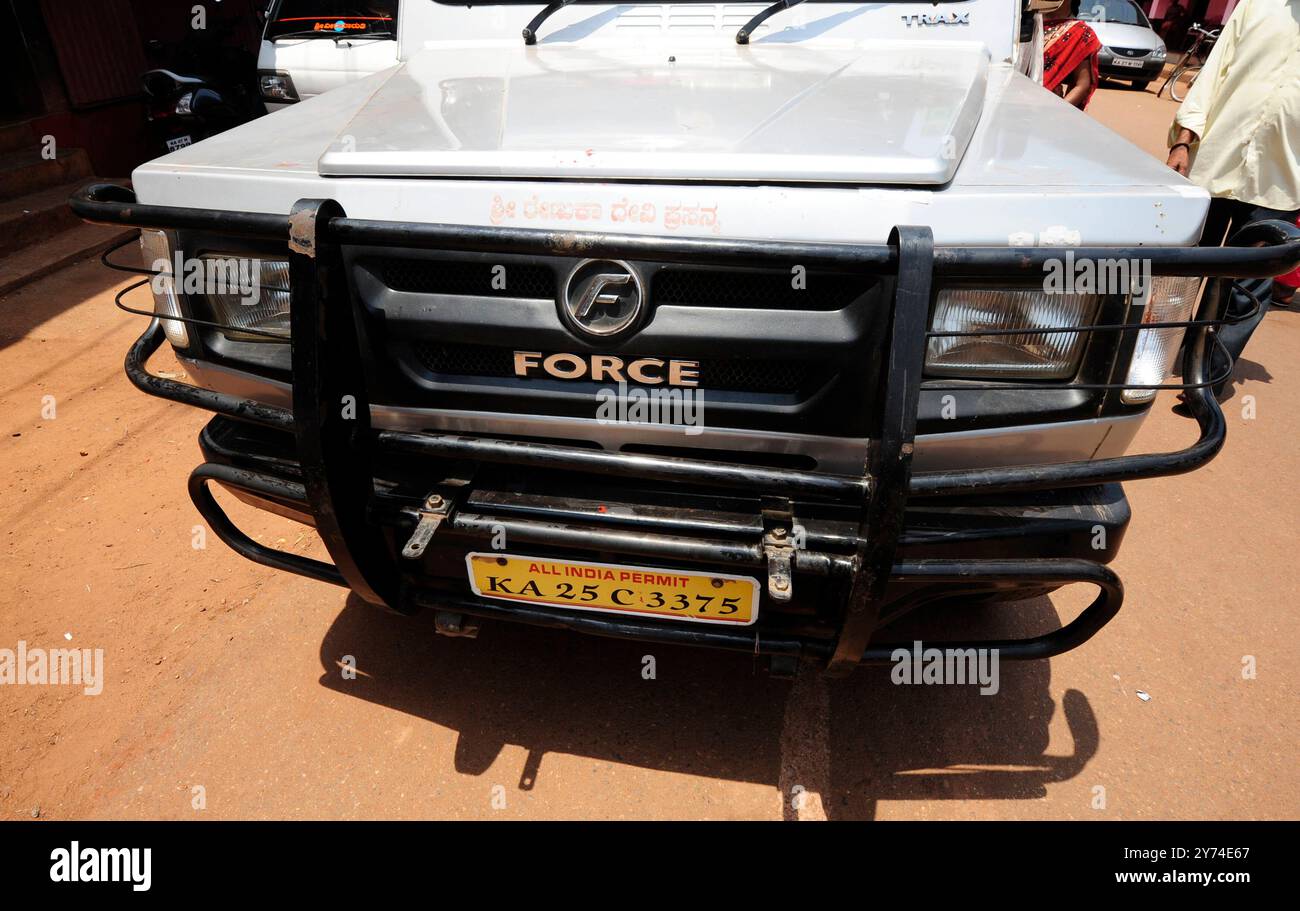 force motors as a car brand or automotive brand in transport and ...