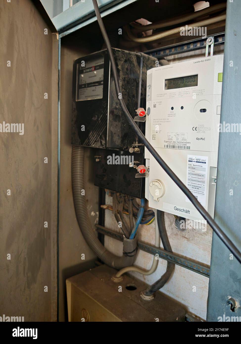 power and electricity supply sign ,energy consumption and green ...