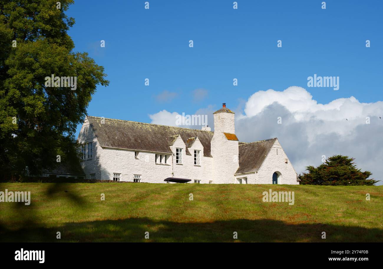 helford village cornwall Stock Photo - Alamy