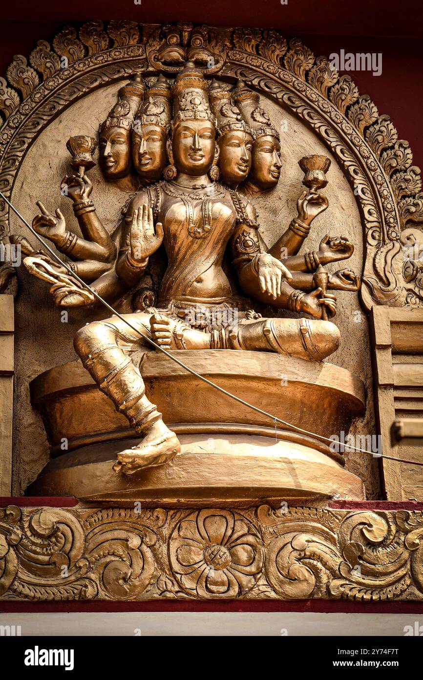 Bhagawan Hanuman Mandir - Kudroli Temple, New Mangalore, India Stock ...