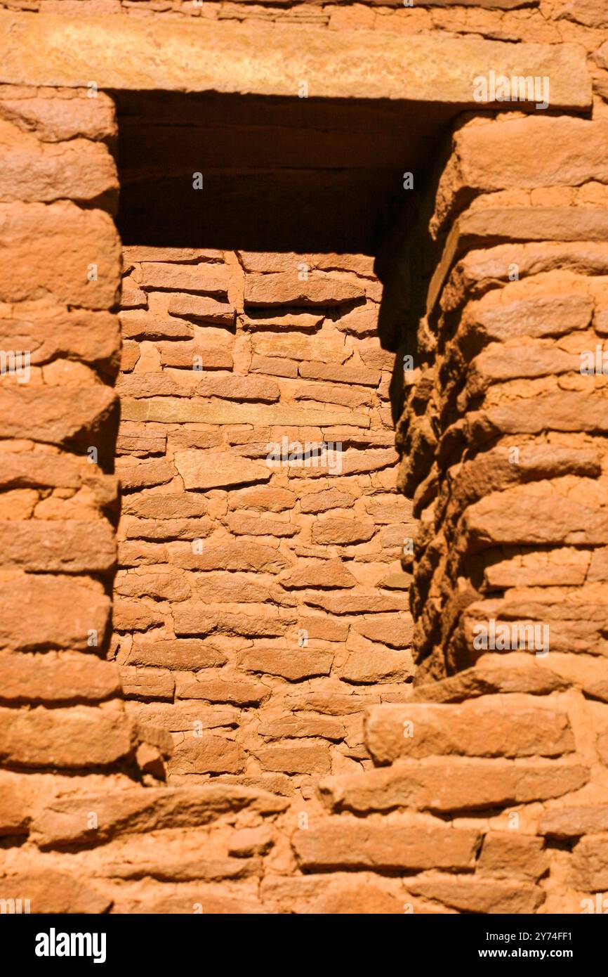 The Arizona Desert Southwest looking at the Adobe Pueblos made by the ...