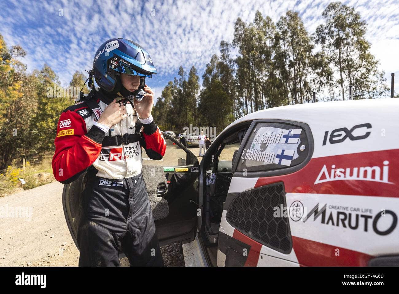 PAJARI Sami, Toyota GR Yaris Rally1, portrait during the Rally Chile ...