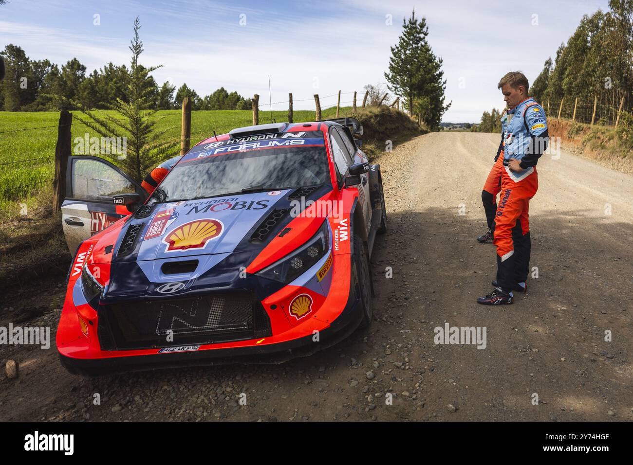 TANAK Ott, Hyundai I20 Rally1, portrait during the Rally Chile 2024 ...