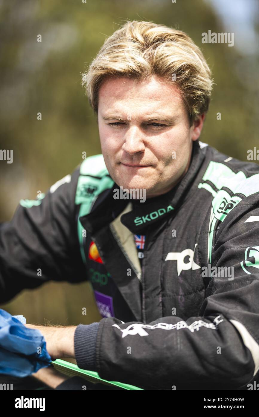 GREENSMITH Gus, Skoda Fabia RS Rally2, portrait during the Rally Chile ...