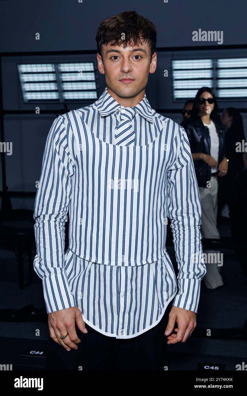 Paris, Frankreich. 27th Sep, 2024. Tom Daley attends VETEMENTS Spring ...