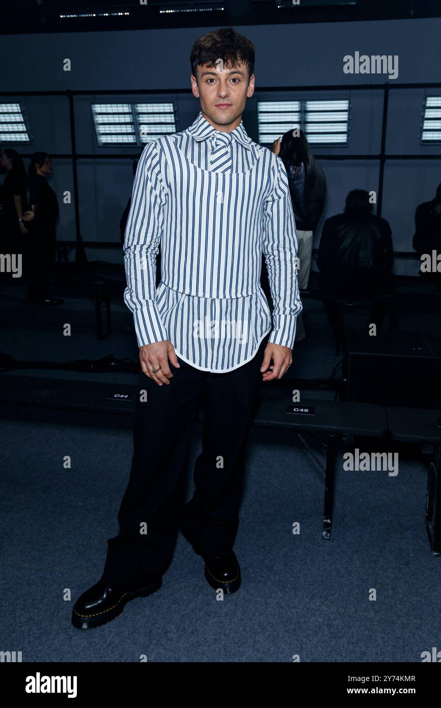 Paris, Frankreich. 27th Sep, 2024. Tom Daley attends VETEMENTS Spring ...