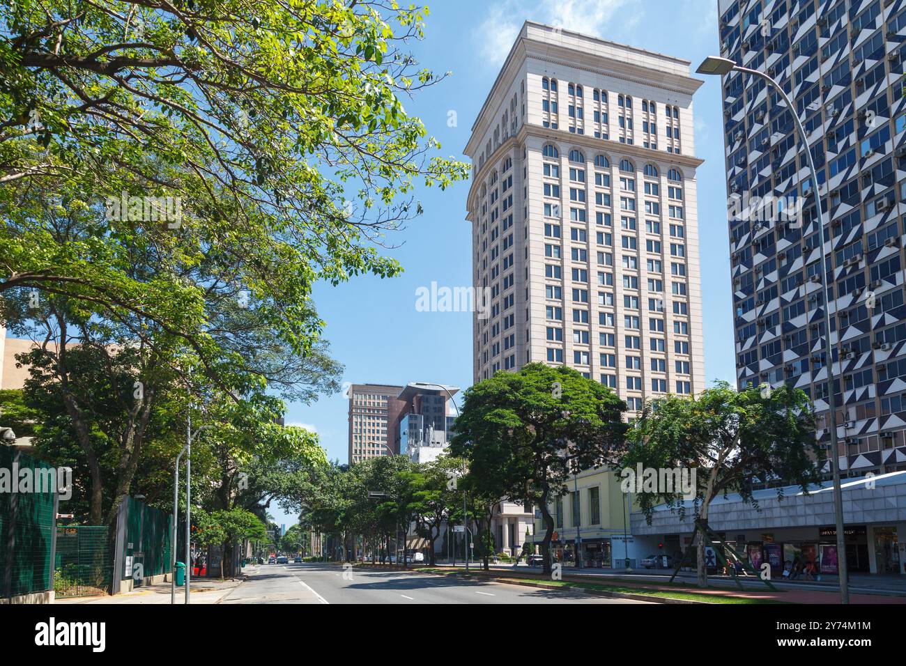 The Business Office tower buildings in Faria Lima, Sao Paulo, Brazil ...