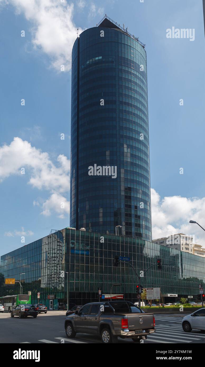 The Business Office tower buildings in Faria Lima, Sao Paulo, Brazil ...