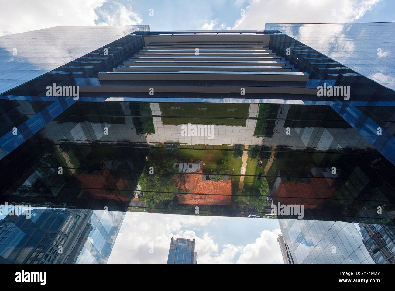 The Business Office tower buildings in Faria Lima, Sao Paulo, Brazil ...