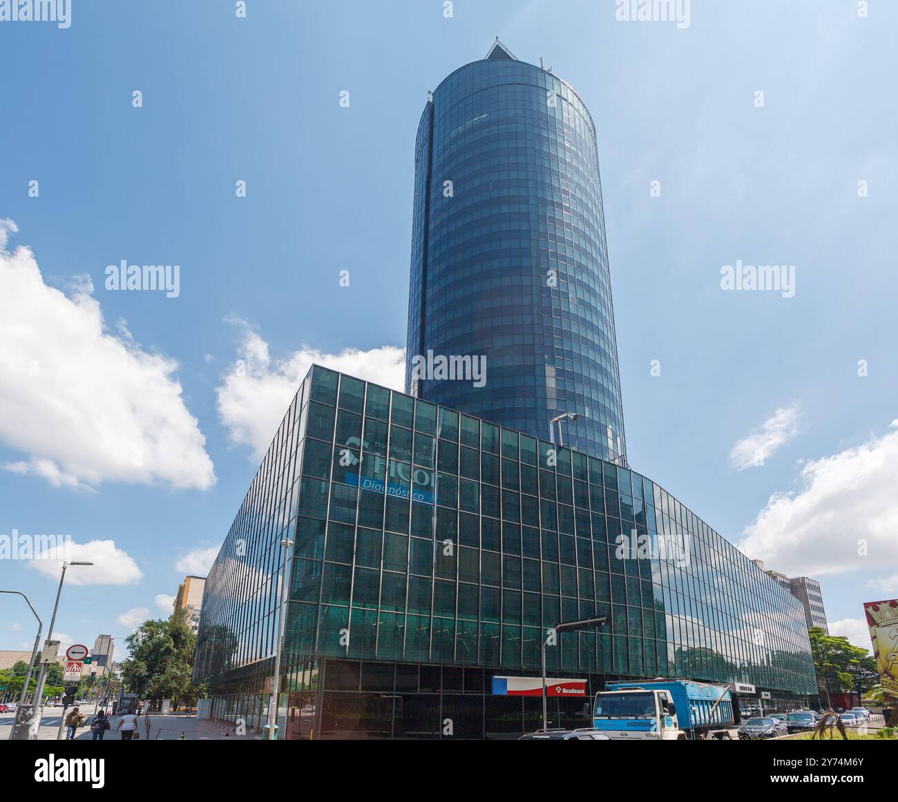 The Business Office tower buildings in Faria Lima, Sao Paulo, Brazil ...