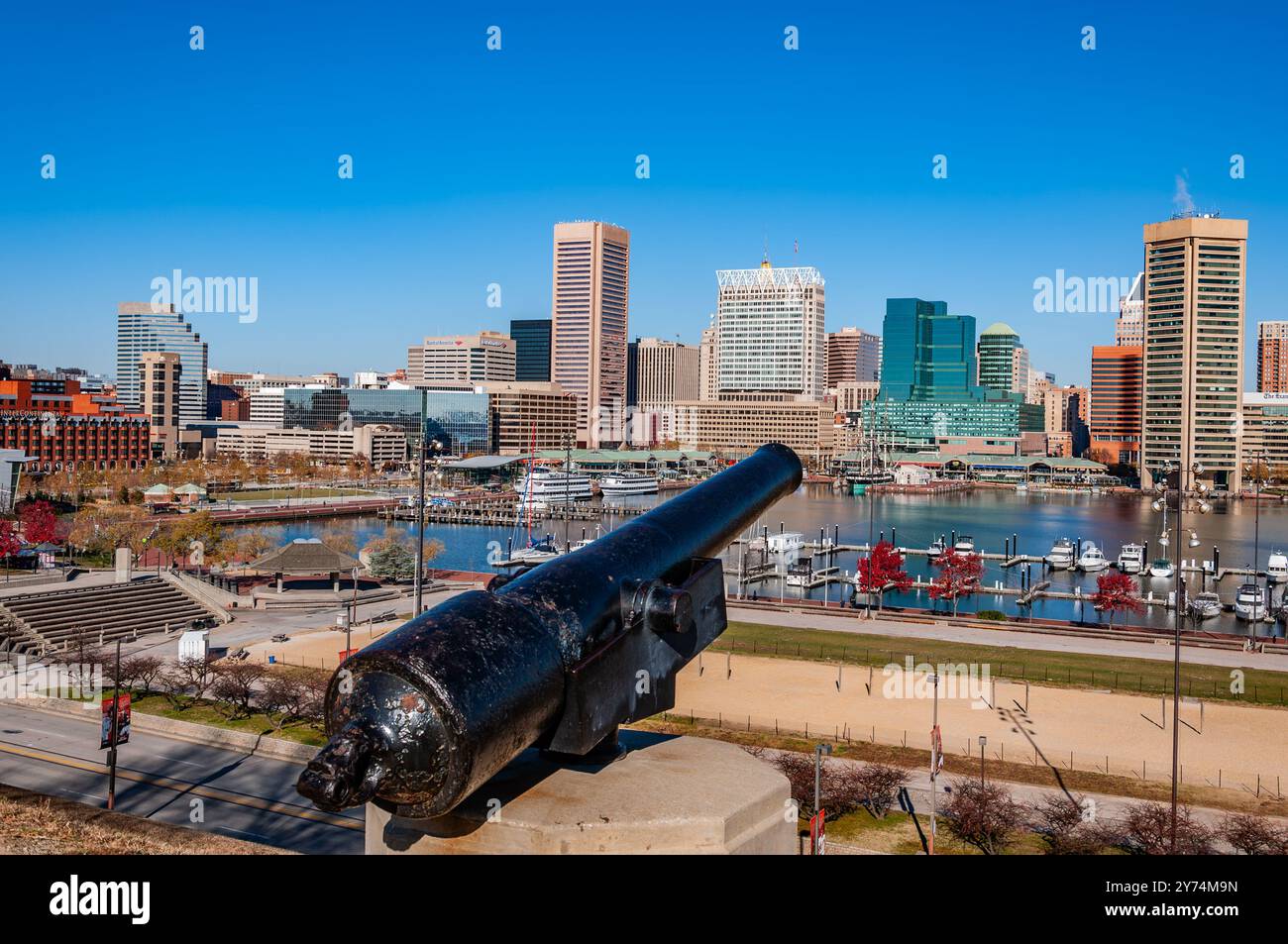 Waterfront condominiums inner harbor hi-res stock photography and ...