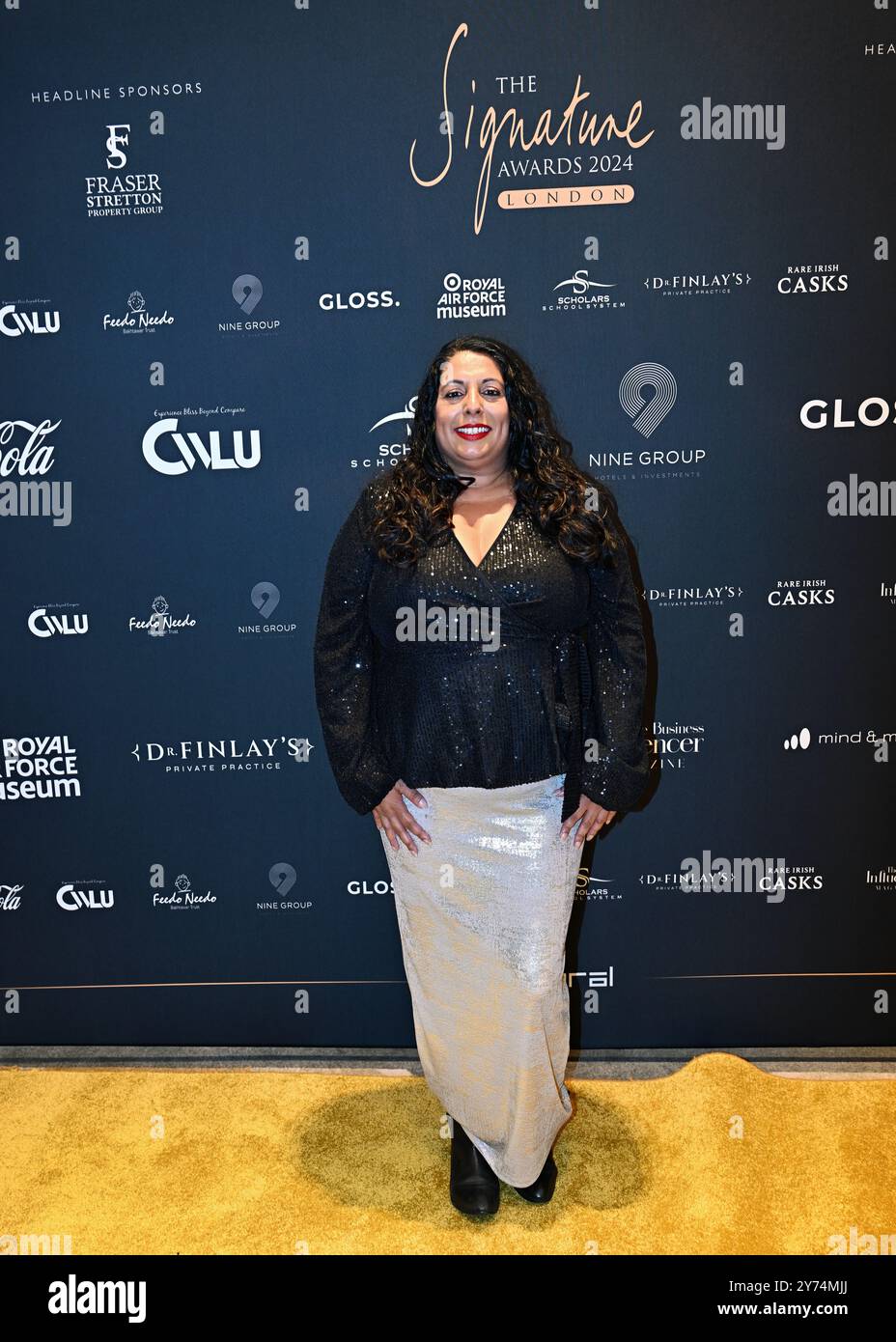 LONDON, UK. 27th Sep, 2024. Ash Bibi on BBC Traitors attends The ...