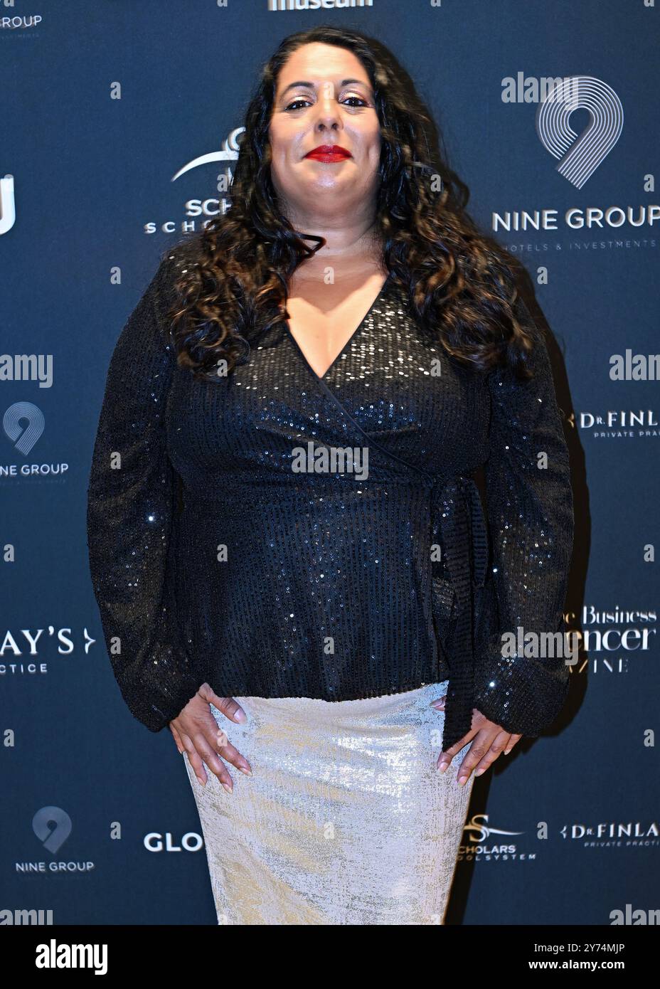 LONDON, UK. 27th Sep, 2024. Ash Bibi on BBC Traitors attends The ...