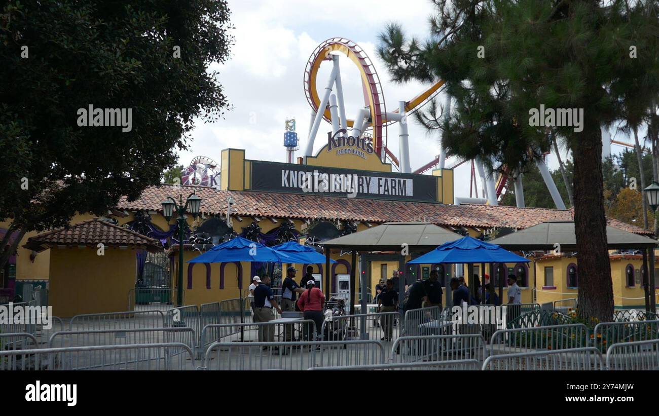 Buena Park, California, USA 19th September 2024 Knotts Scary Farm ...