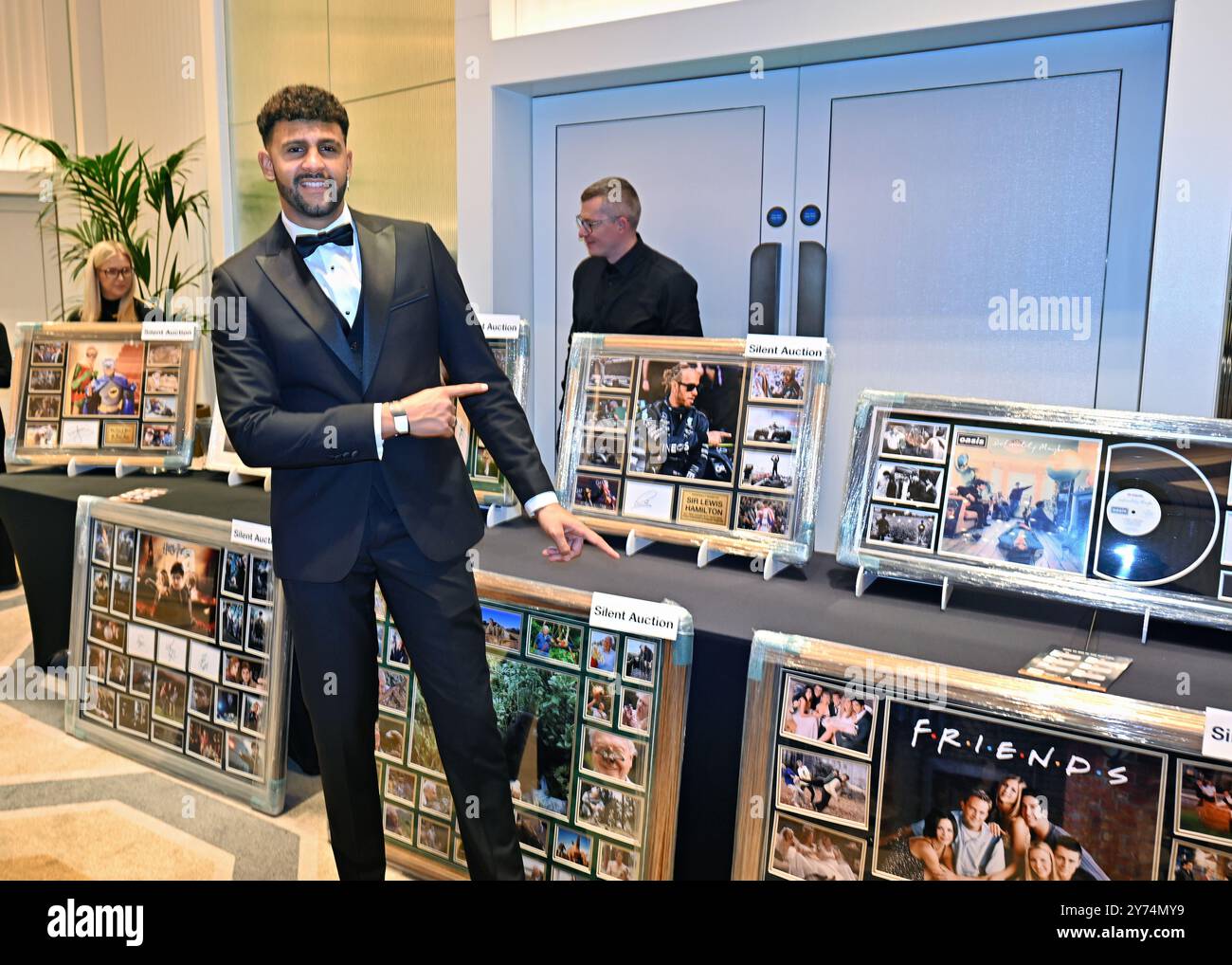 LONDON, UK. 27th Sep, 2024. Theo Mayne attends The Signature Awards ...