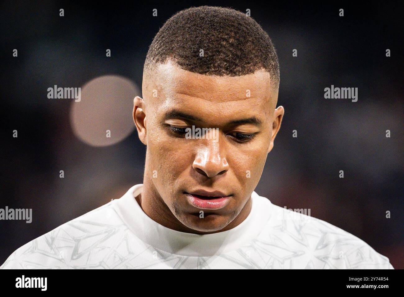 Madrid, Espagne. 24th Sep, 2024. Kylian MBAPPE of Real Madrid during ...