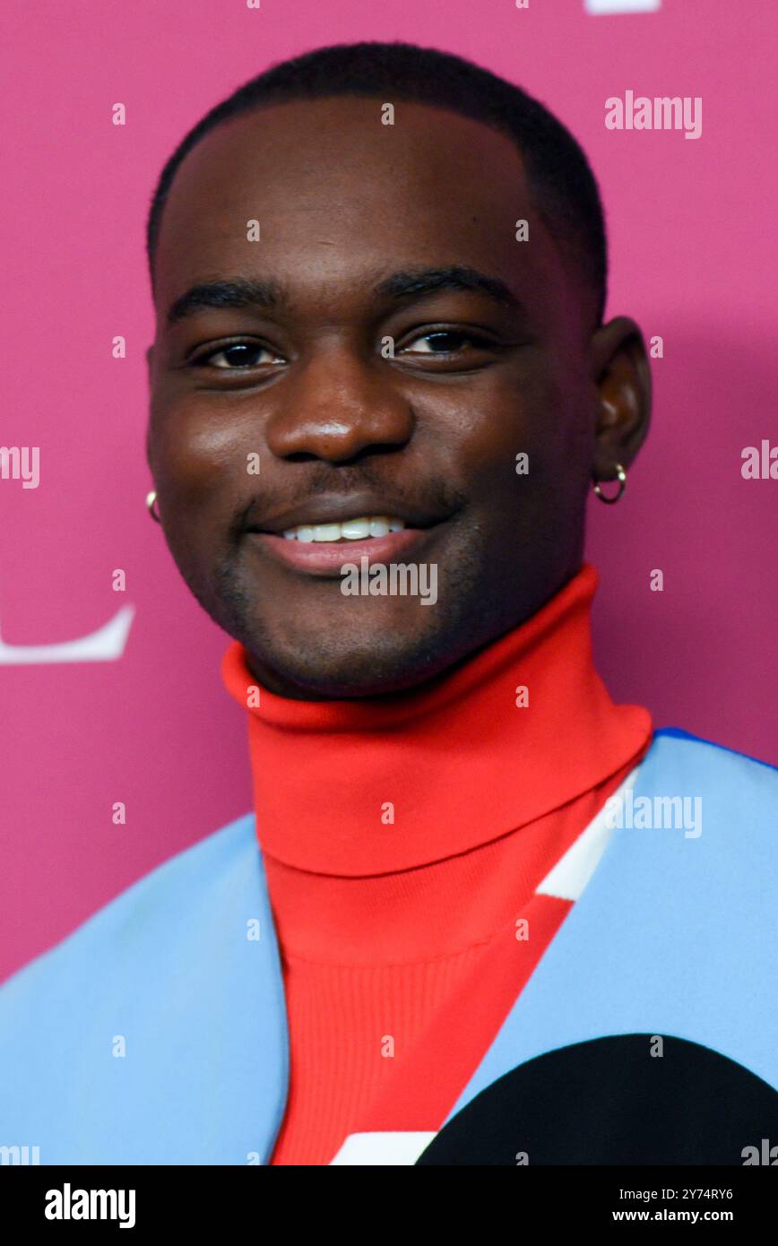 New York, USA. 27th Sep, 2024. Ethan Herisse attending the Nickel Boys ...