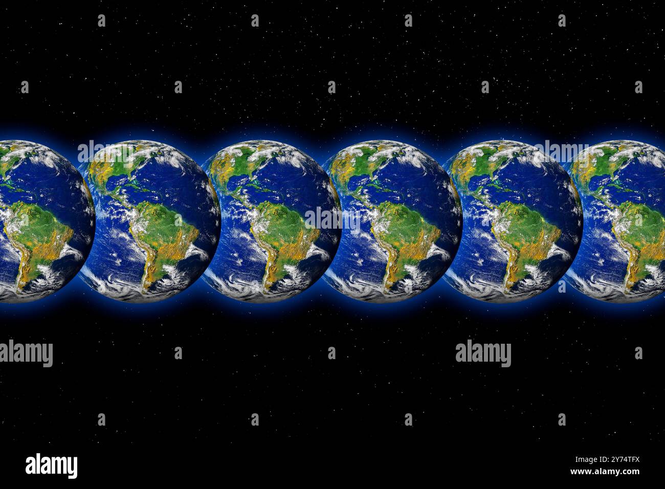 Parallel worlds, conceptual illustration Stock Photo - Alamy