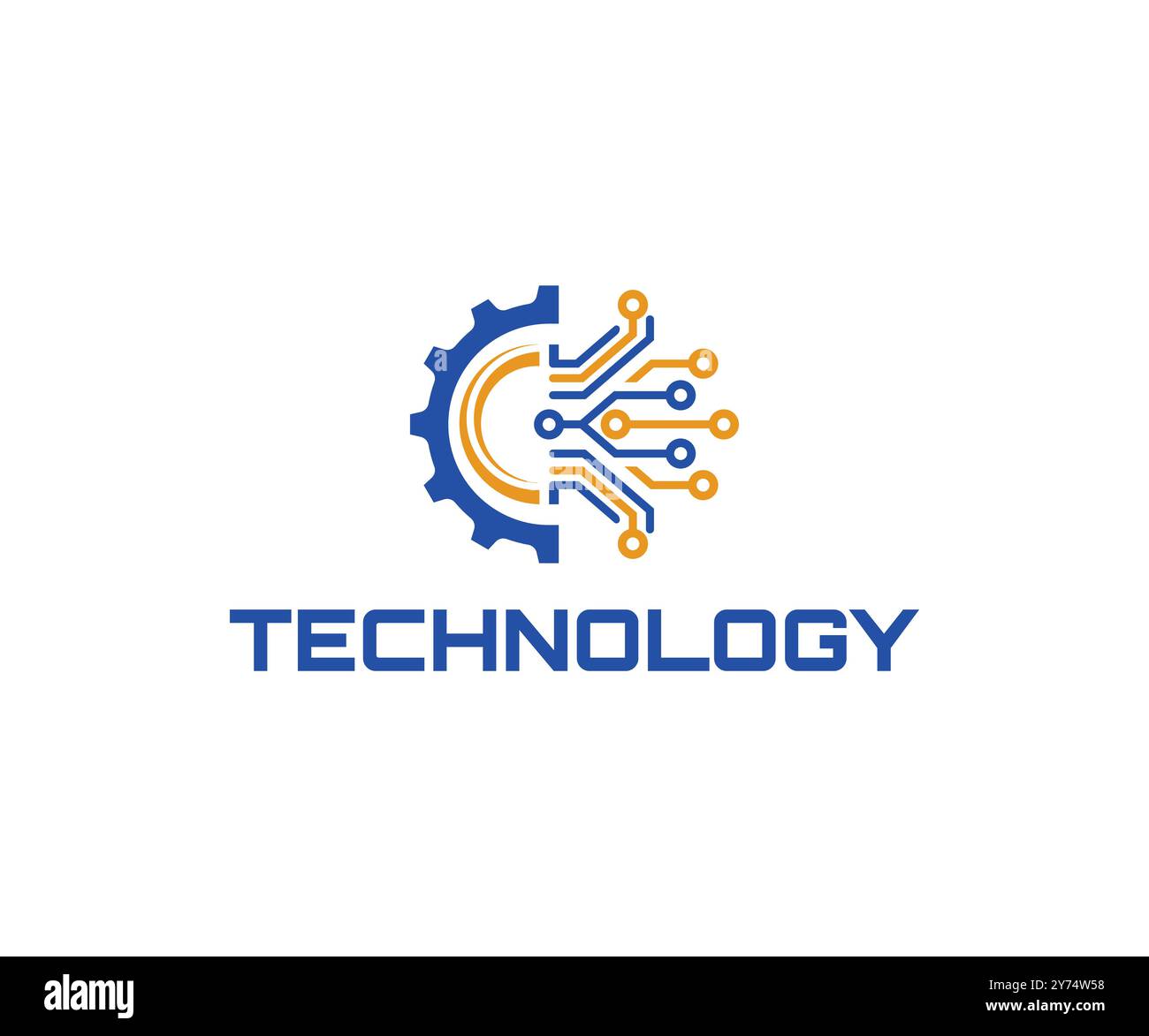 Technology logo icon vector symbol design for data processing ...