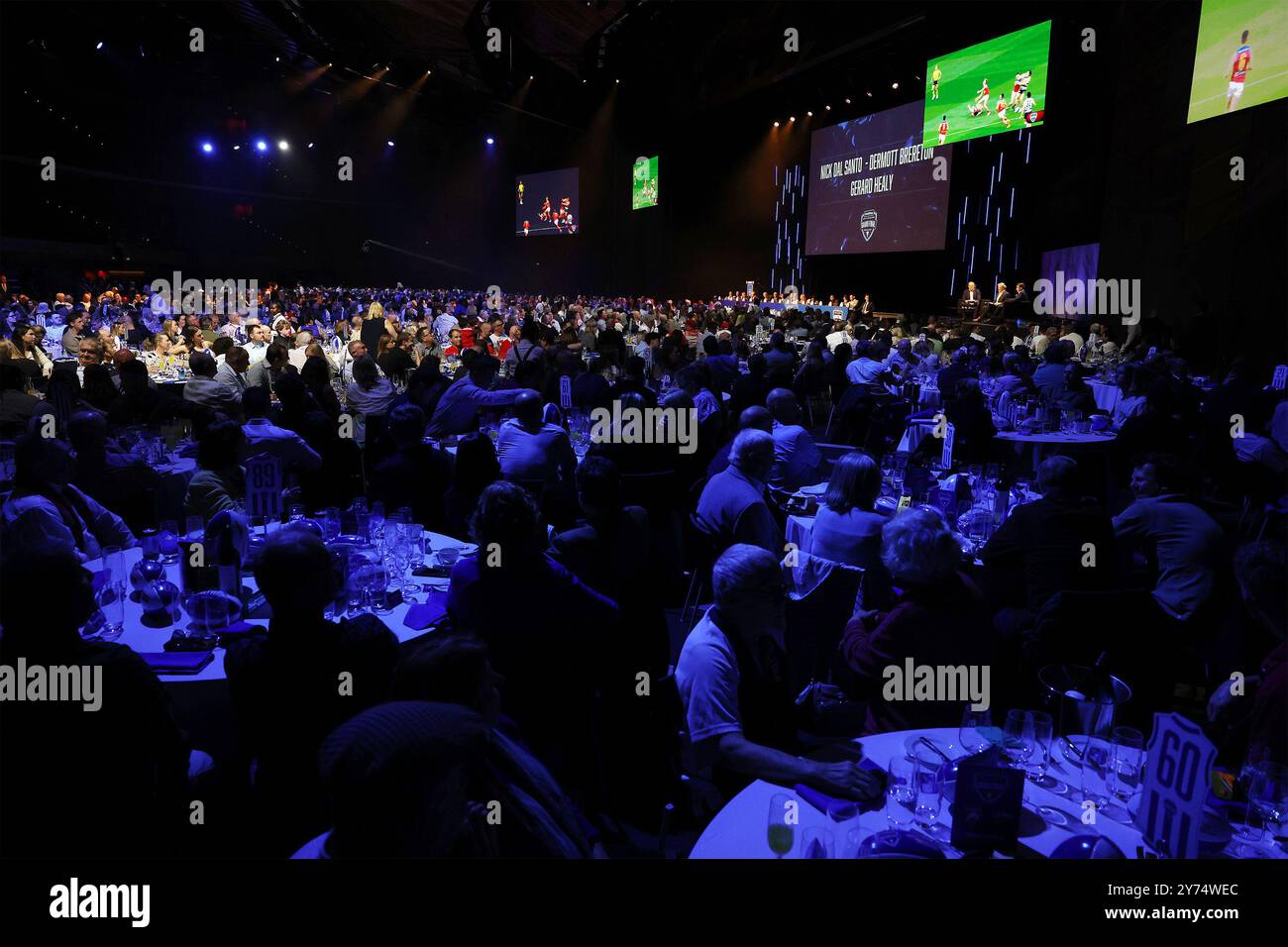 Melbourne, Australia. 28th Sep, 2024. A general view during the AFL ...
