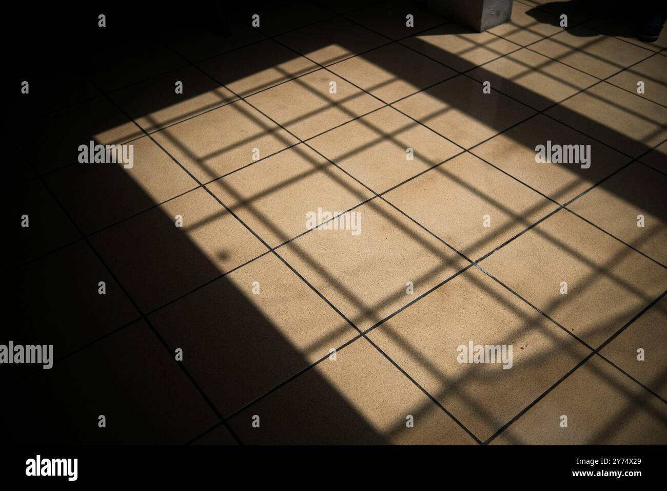 shadow from the window roof Stock Photo - Alamy