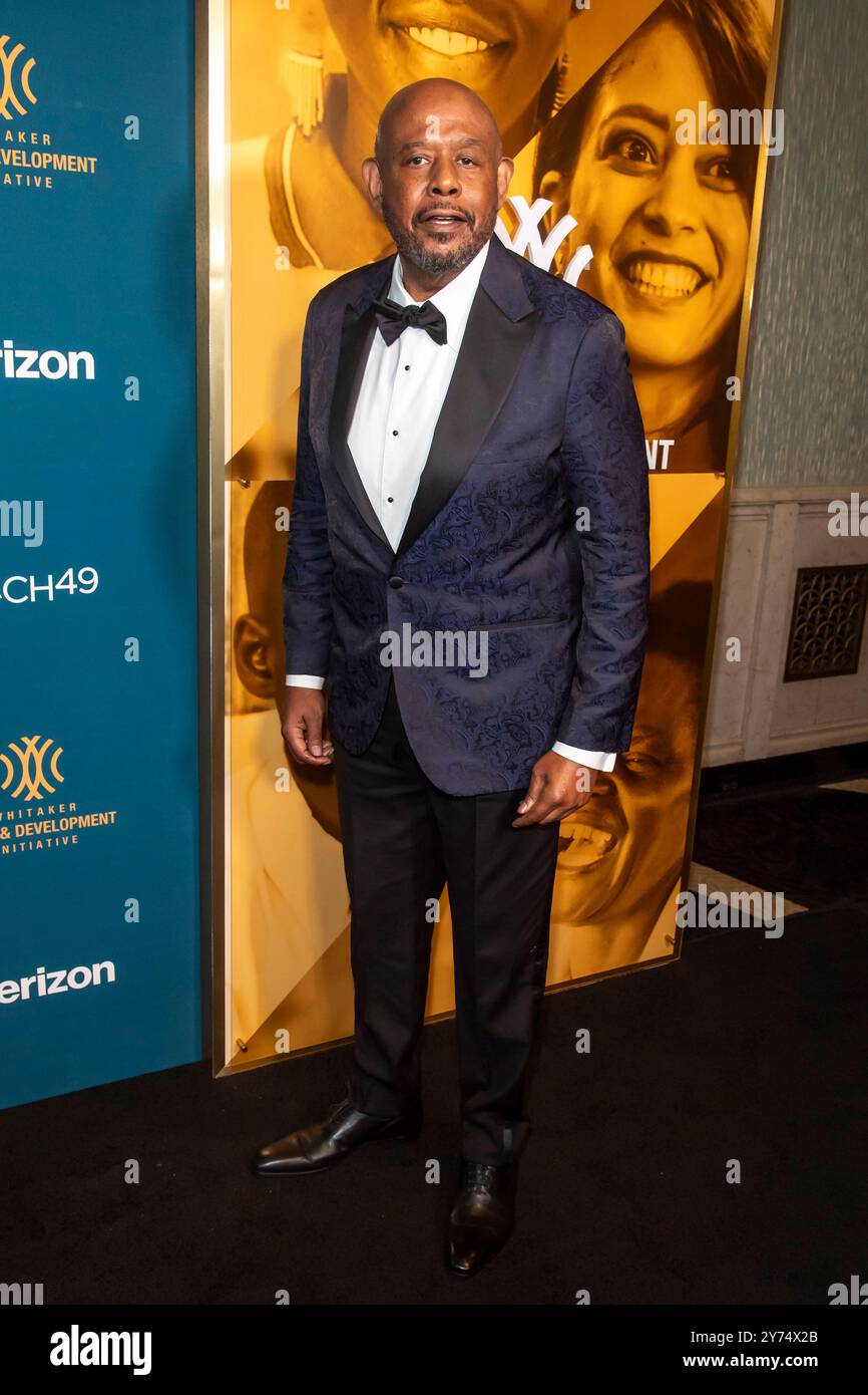 NEW YORK, NEW YORK - SEPTEMBER 27: Forest Whitaker attends the 2024 ...