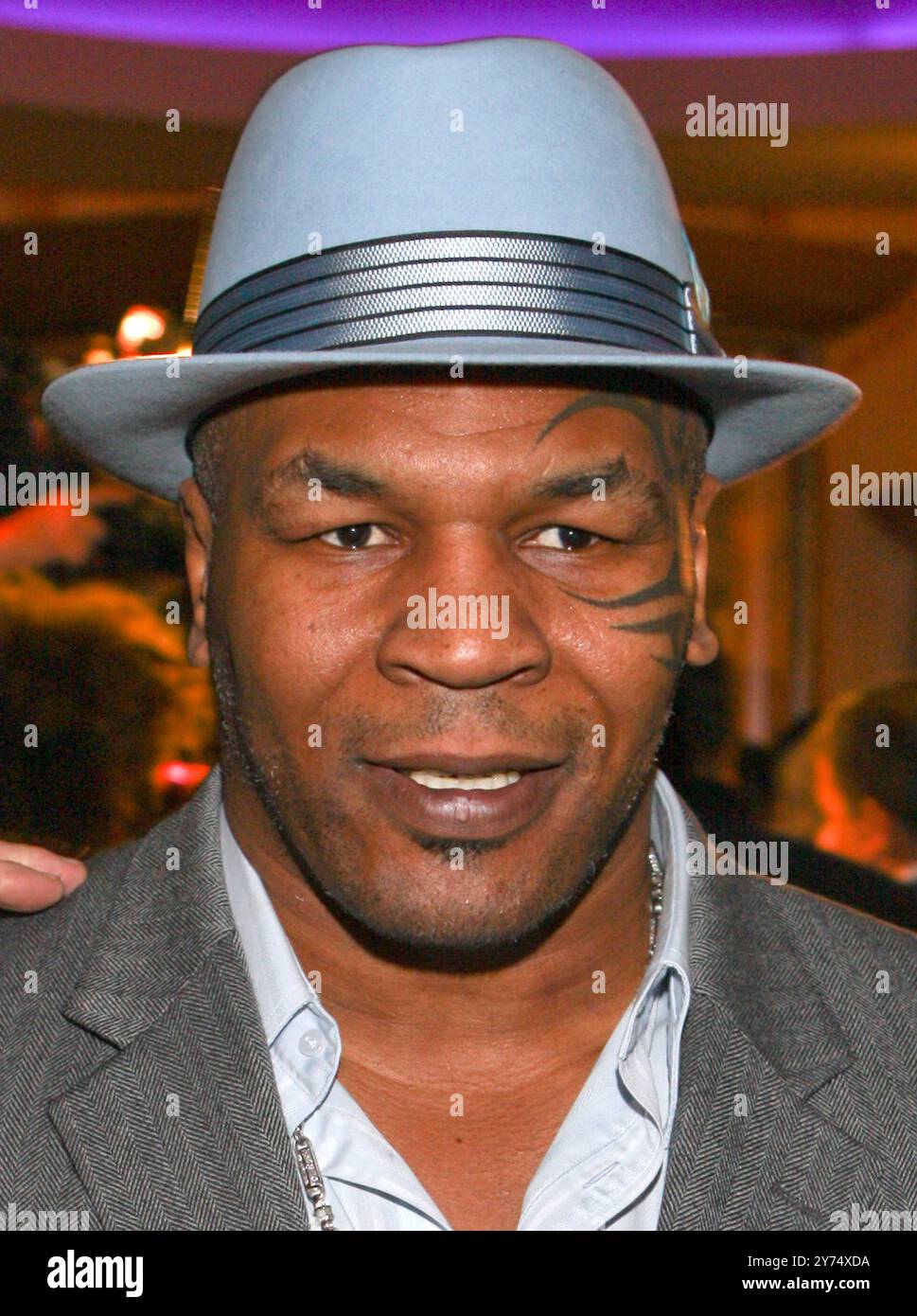 Mike Tyson pictured at the opening of AGO Restaurant in The Hard Rock ...