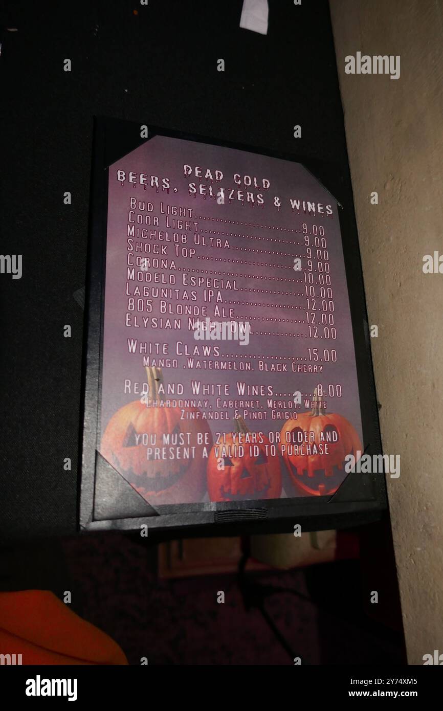 Buena Park, California, USA 19th September 2024 Pre Scare Boo-Fet ...