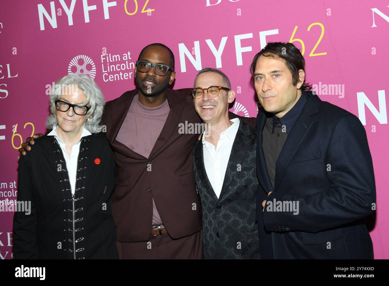Joslyn Barnes, RaMell Ross, David Levine, and Jeremy Kleiner attending ...
