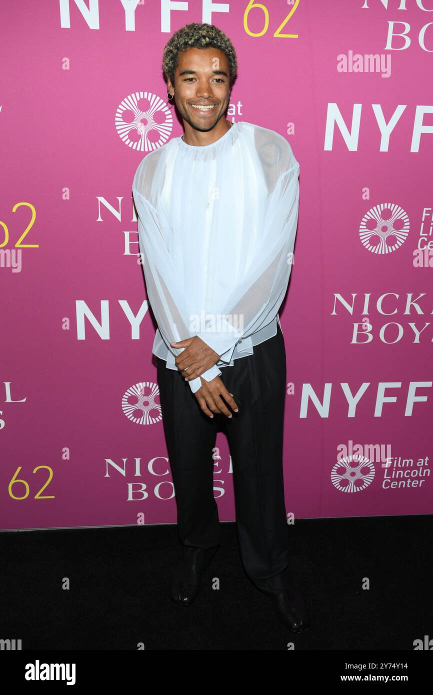 Brandon Wilson attending the Nickel Boys red carpet at the 62nd New ...