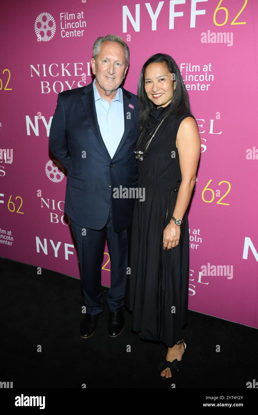 New York, USA. 27th Sep, 2024. Daniel H. Stern and Mariko Silver ...