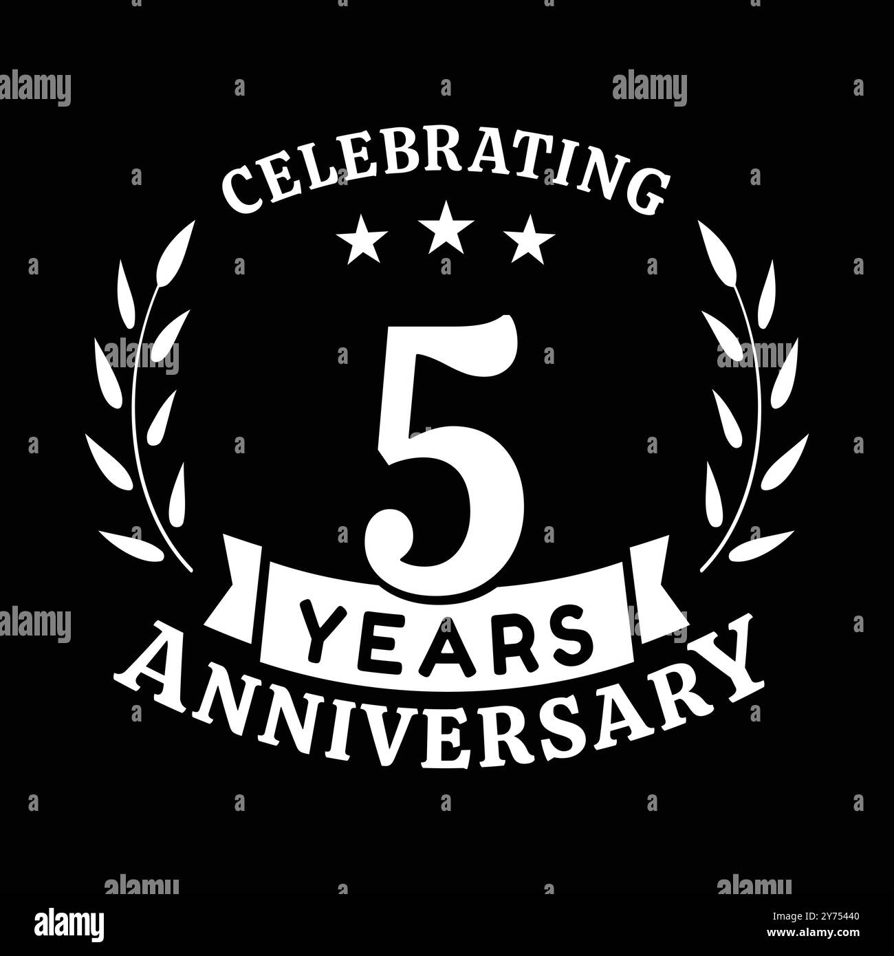 5 years stamp Black and White Stock Photos & Images - Alamy
