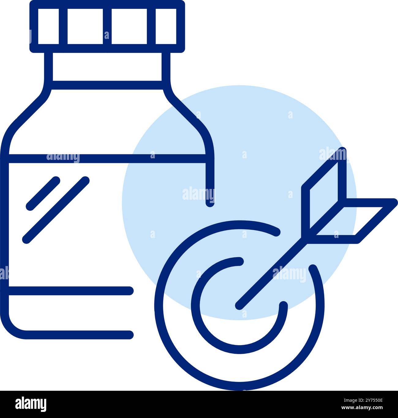 Healthcare concept target doctor Stock Vector Images - Alamy