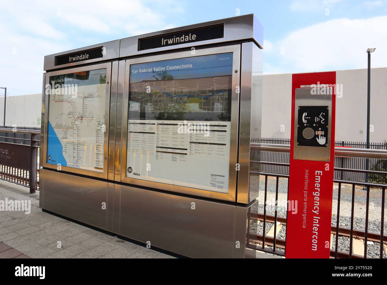 Irwindale (Los Angeles County), California: Los Angeles Metro Rail ...