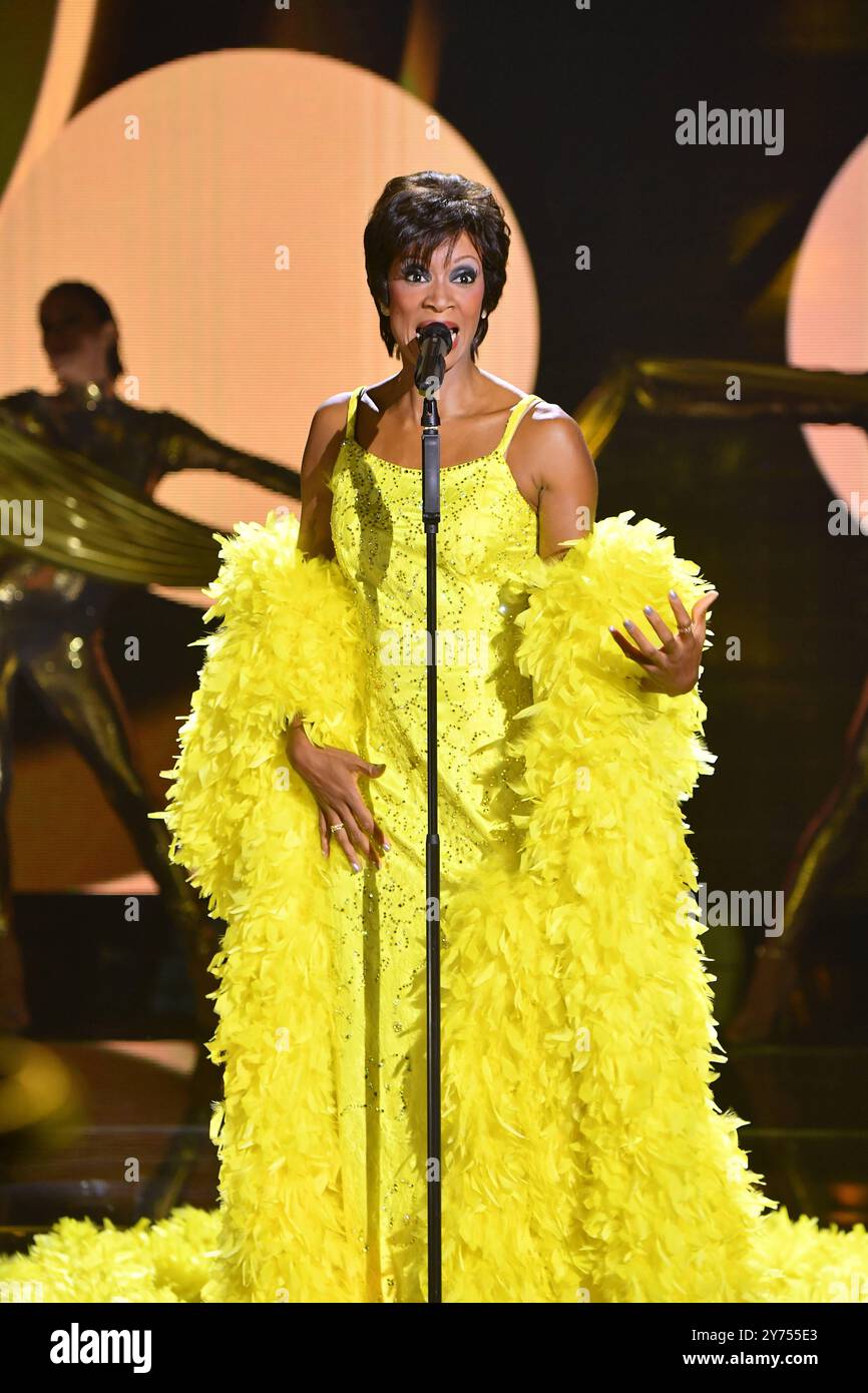 Rome: Rai Studios ex Dear. Tale e Quale broadcast. In the photo: Kelly ...