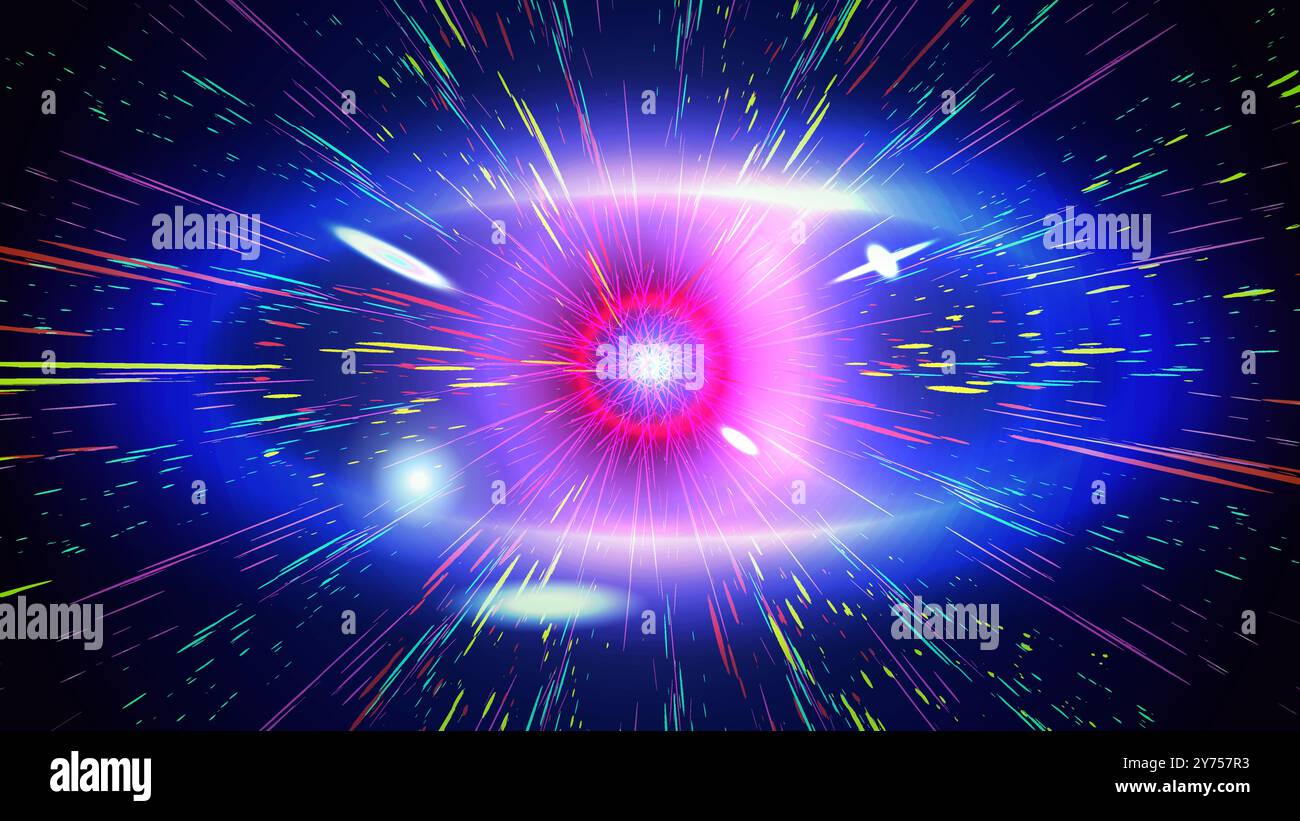 Futuristic time travel Stock Vector Images - Alamy