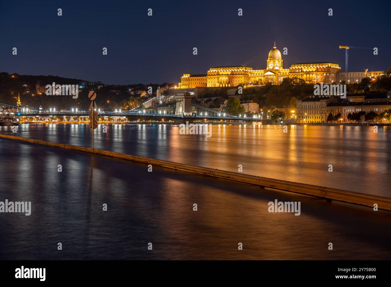 Budapest, Hungary - September 18, 2024: Budapest’s Chain Bridge and ...