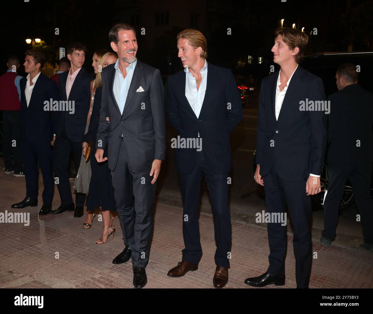 Athens, Greece. 27 September 2024. Crown Prince Pavlos of Greece, Crown ...