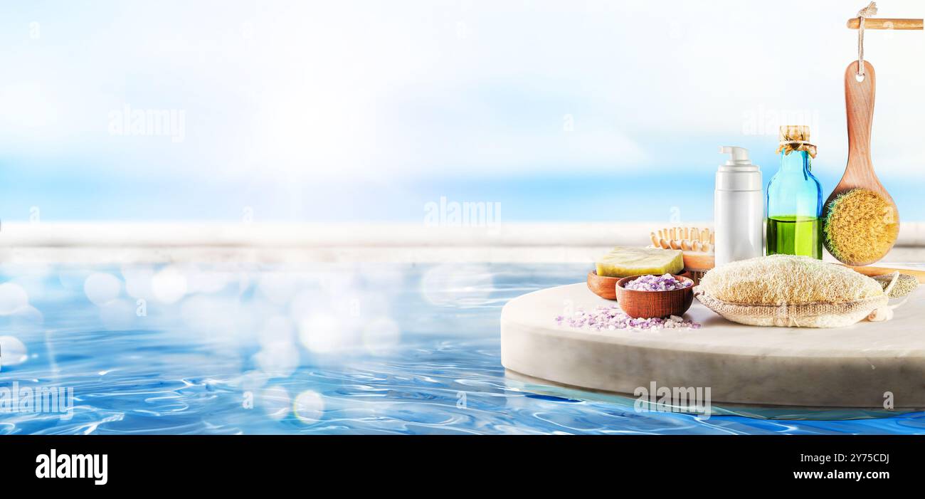Experience ultimate serenity soothing massage hi-res stock photography ...