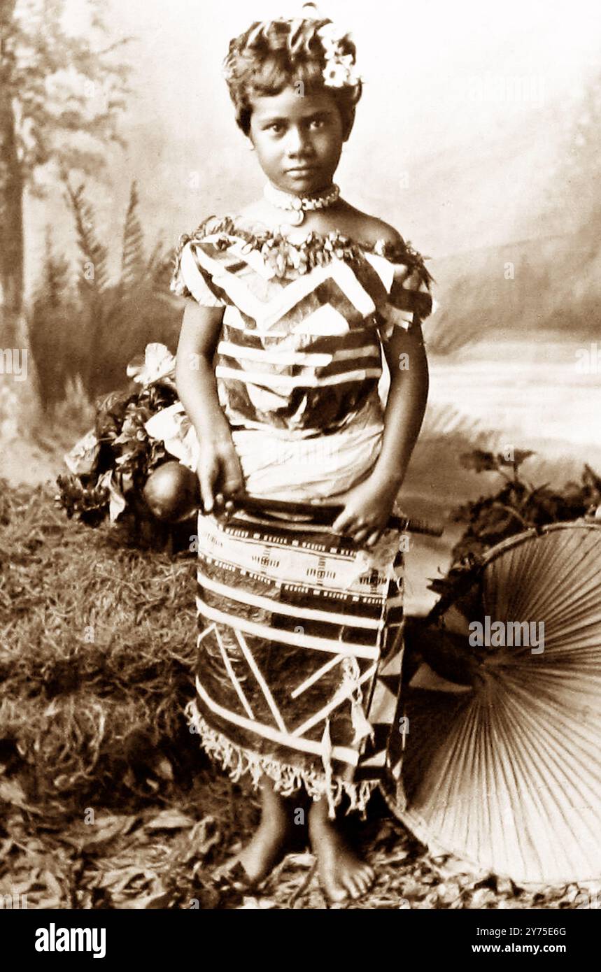 Samoan chief hi-res stock photography and images - Alamy