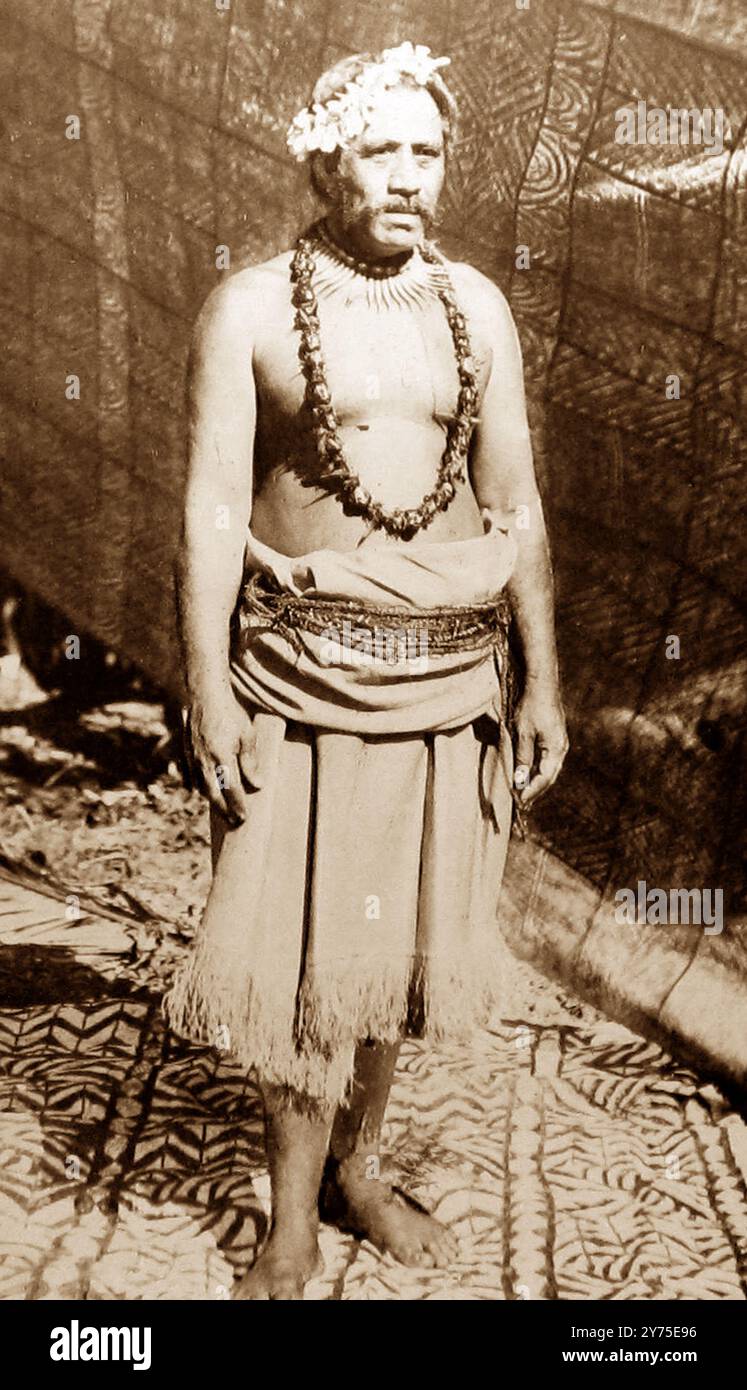 Samoan chief hi-res stock photography and images - Alamy